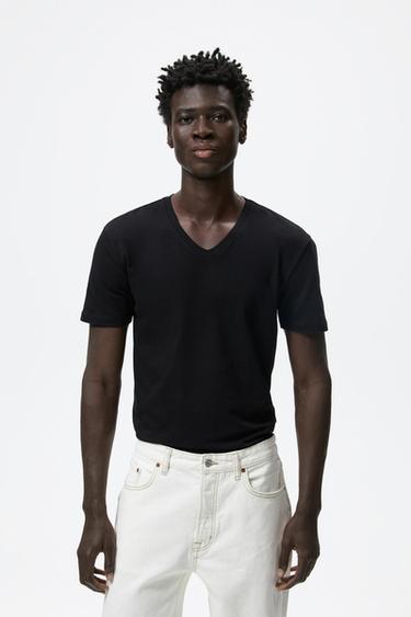 Men´s Basic T-shirts | ZARA Australia