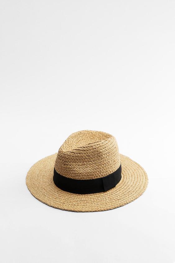 RAFFIA HAT - camel | ZARA Turkey
