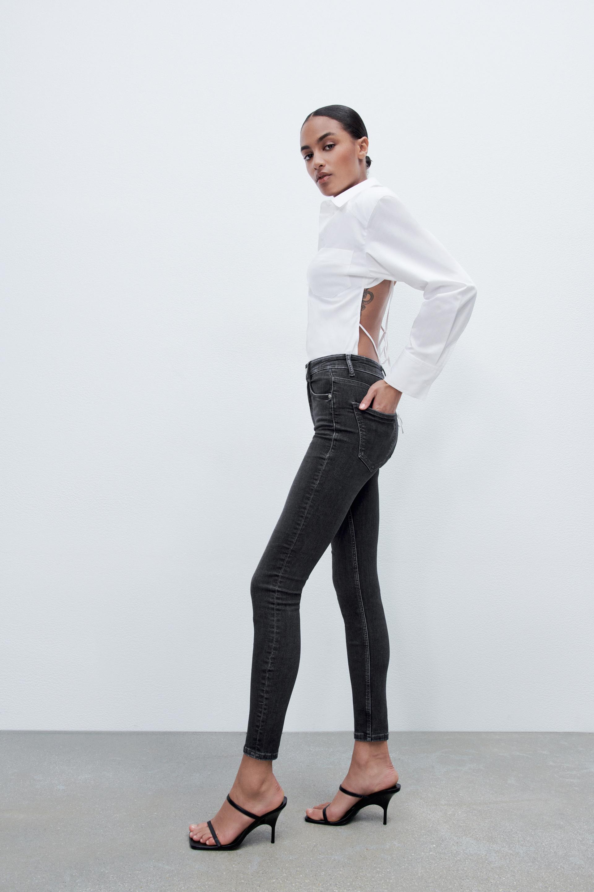 TRF HIGH RISE SCULPT SKINNY JEANS Black ZARA Canada | atelier-yuwa.ciao.jp