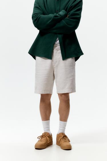 Men´s Linen Shorts | Explore our New Arrivals | ZARA United States