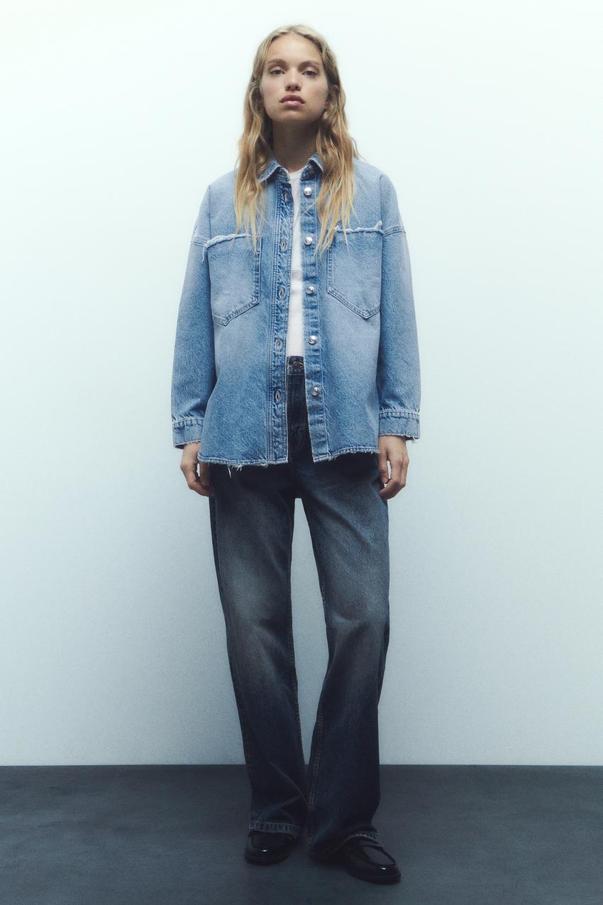 Zara Chambray Shirt