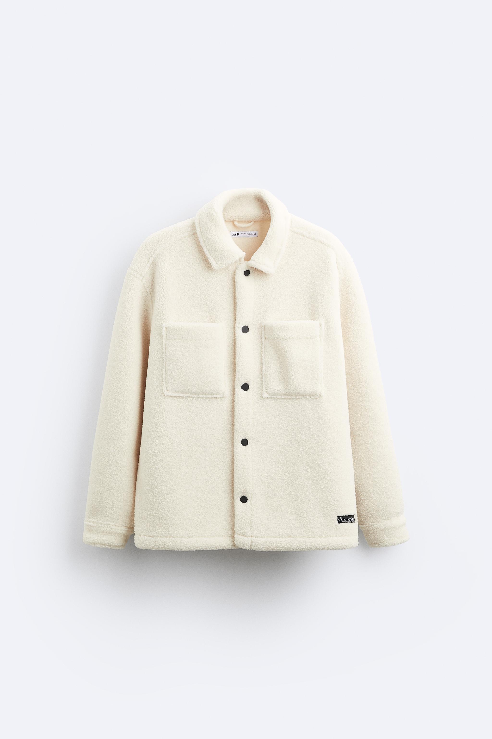Zara FLEECE OVERSHIRT | Mall of America®
