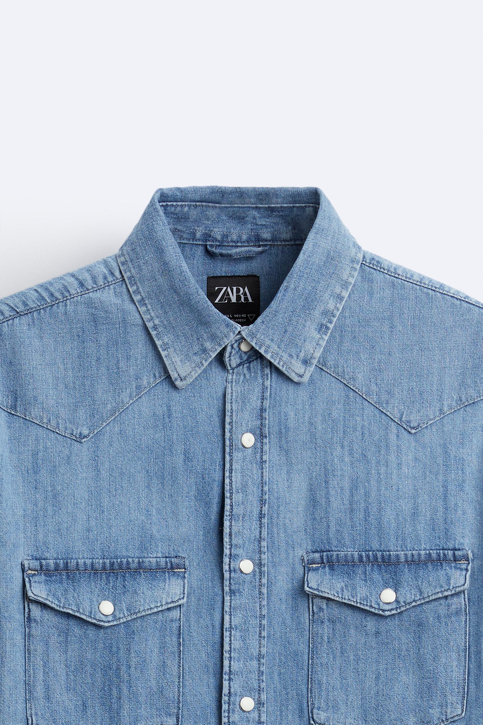 Zara Chambray Shirt