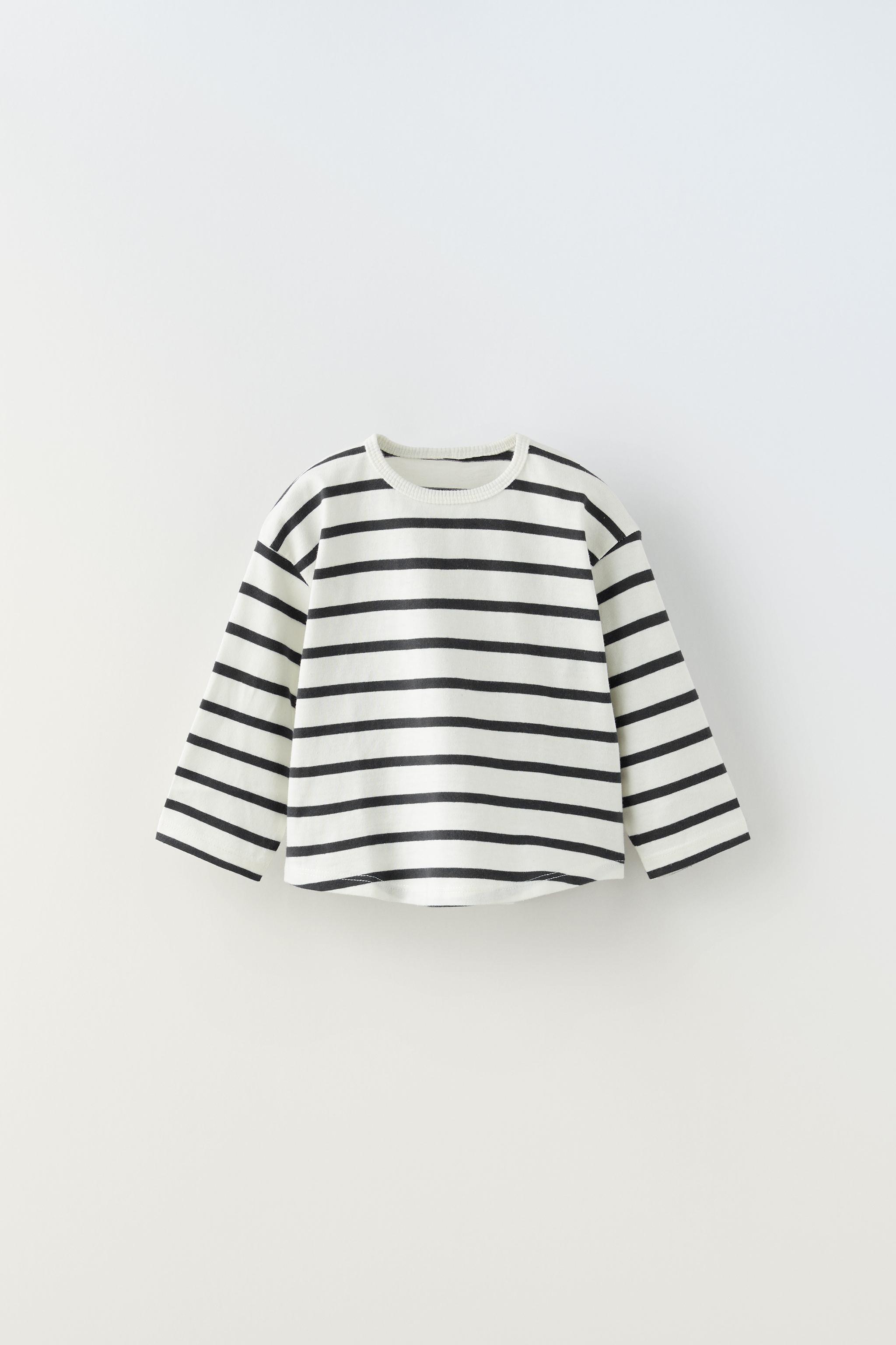 Zara LONG STRIPED METALLIC SHIRT | Mall of America®