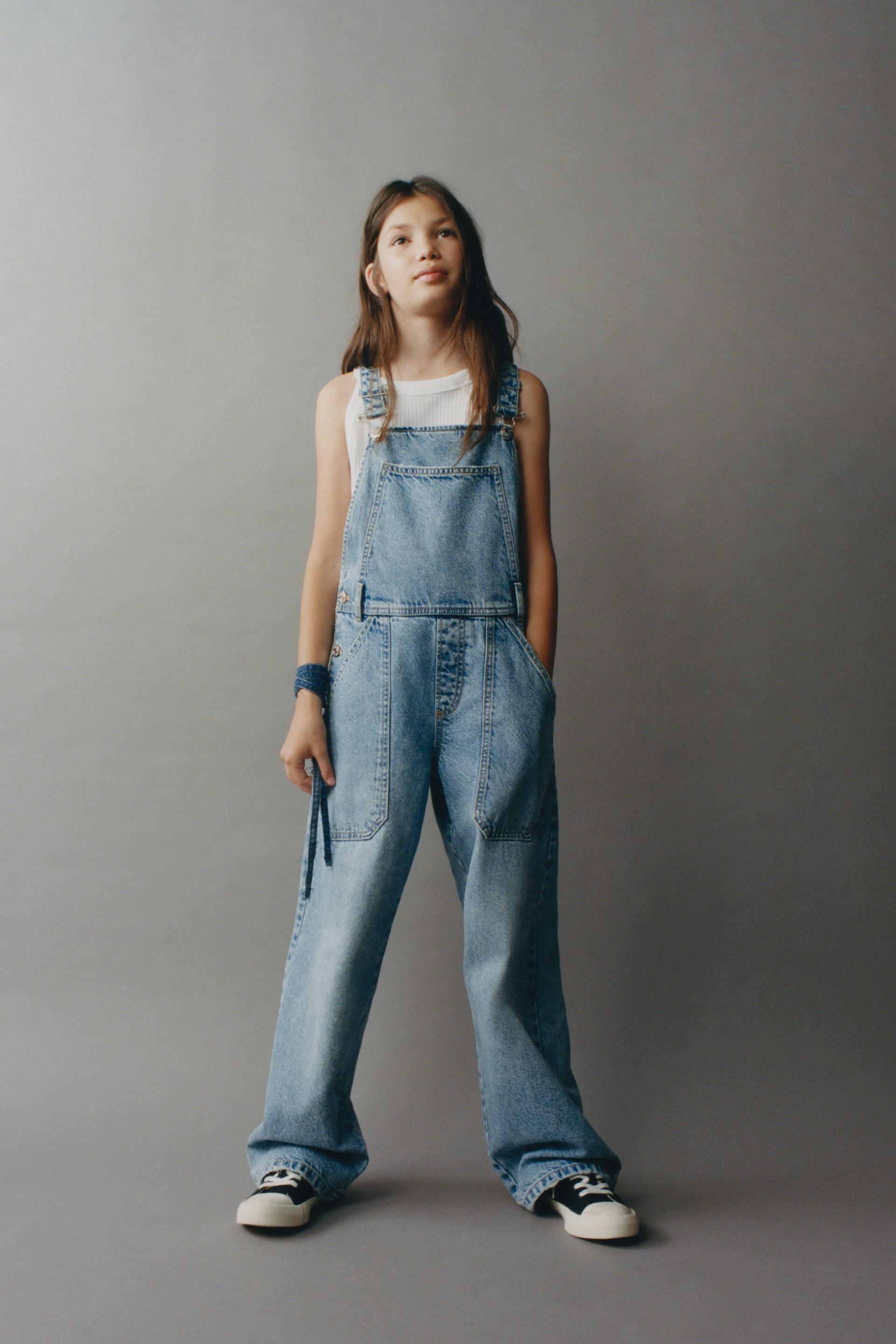 Denim Overalls