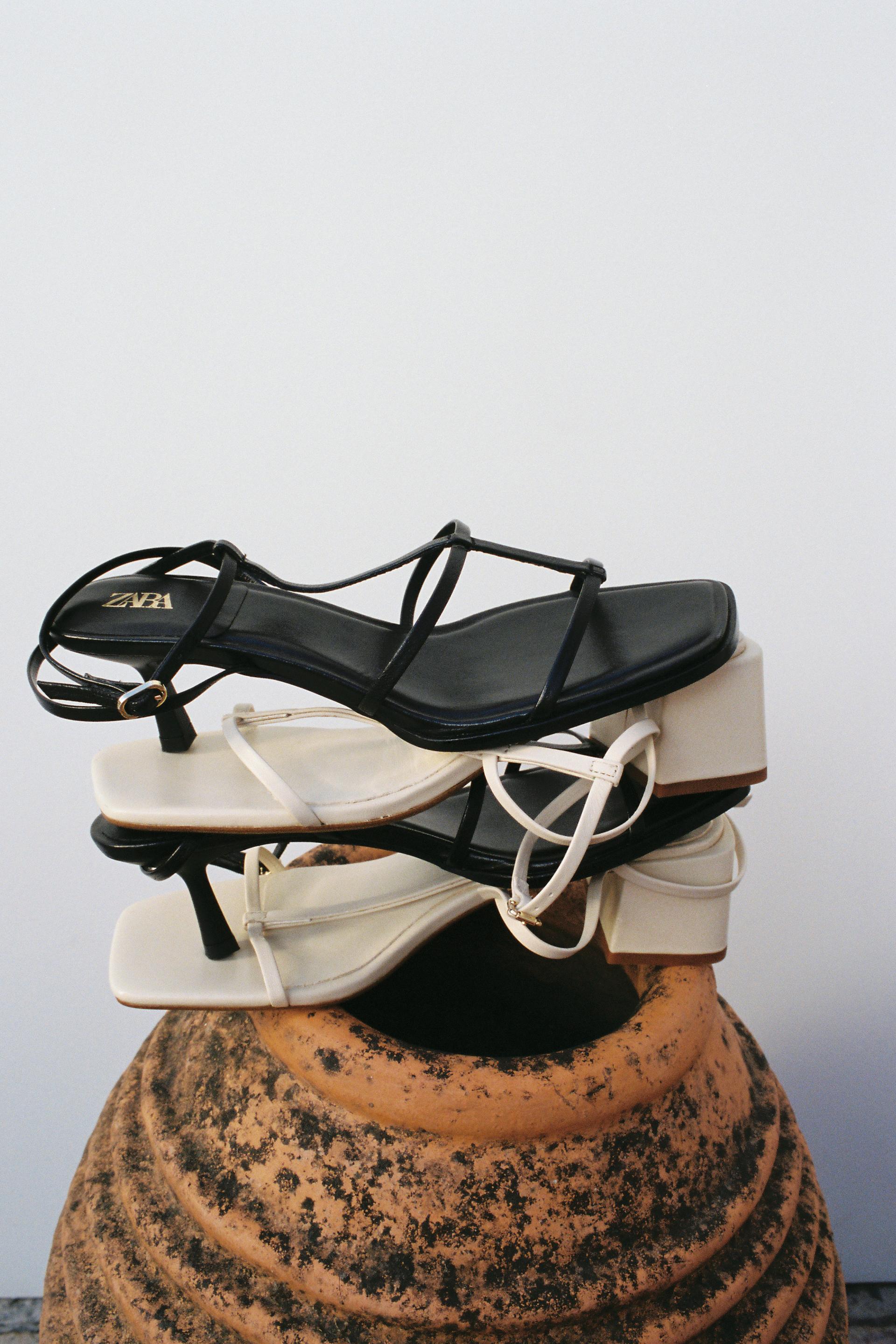 Strappy Leather Sandals