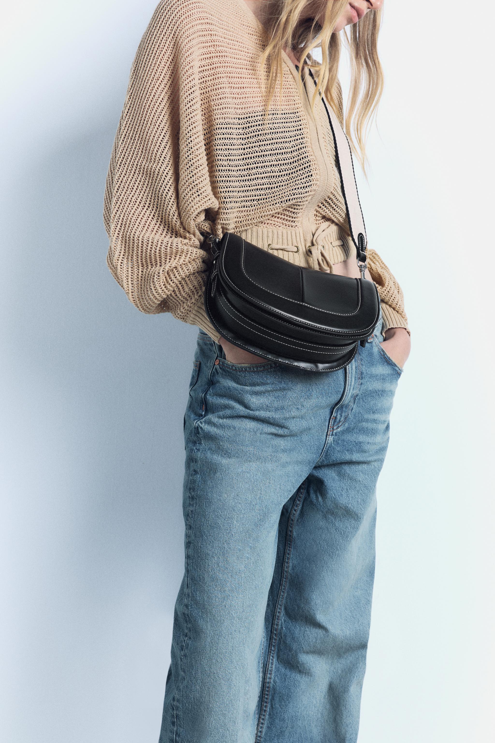 Zara Topstitched Crossbody Bag Mall Of America®