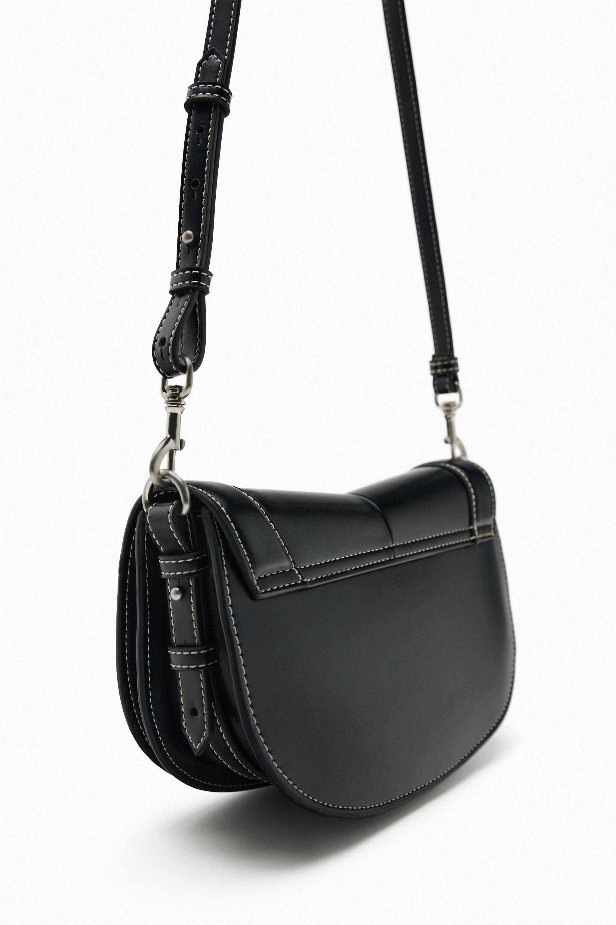 Zara Topstitched Crossbody Bag Mall Of America®