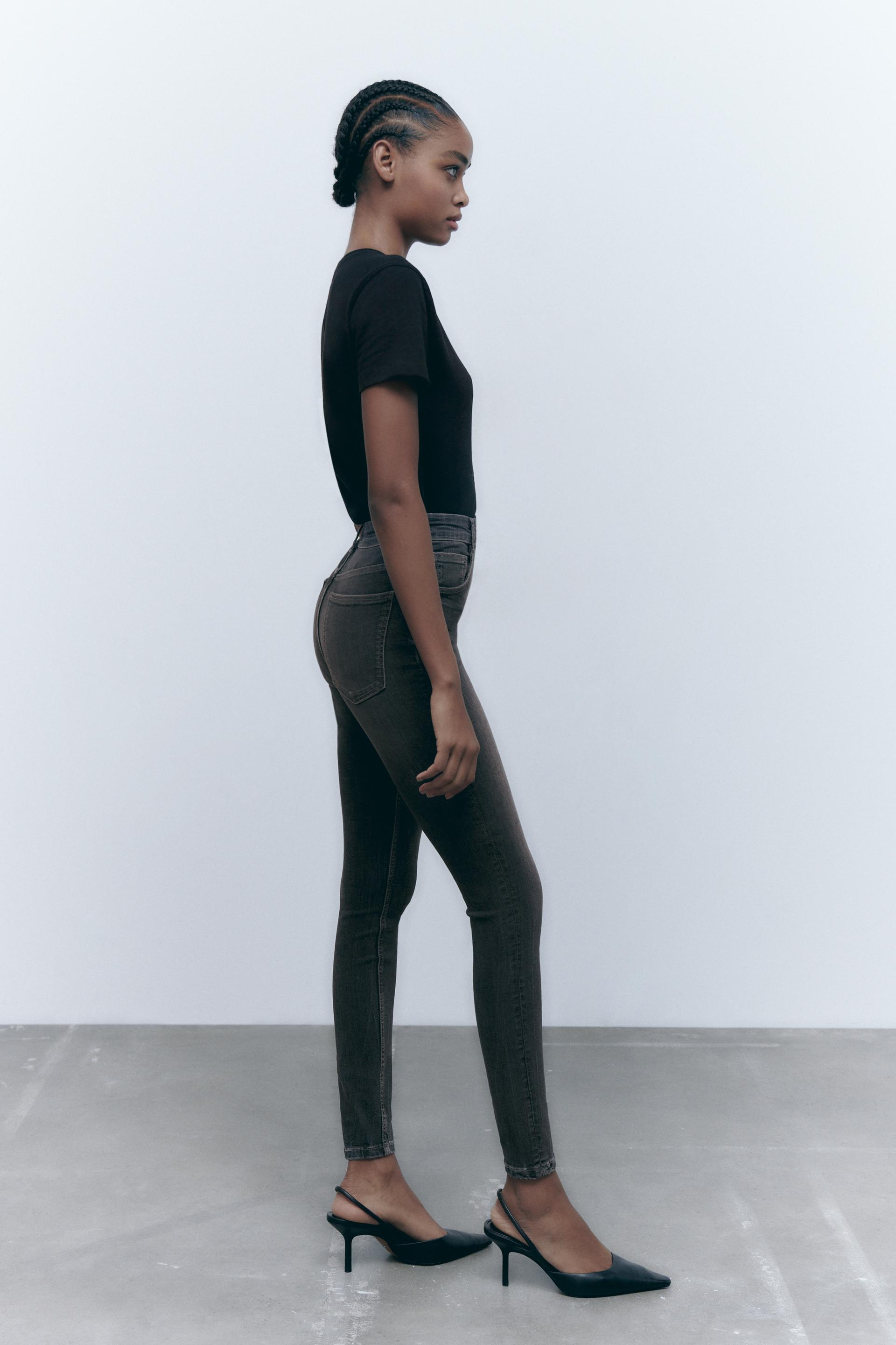 TRF HIGH RISE SCULPT SKINNY JEANS Black ZARA Canada | atelier-yuwa.ciao.jp