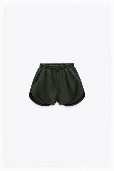 Green Shorts Woman | ZARA United Arab Emirates