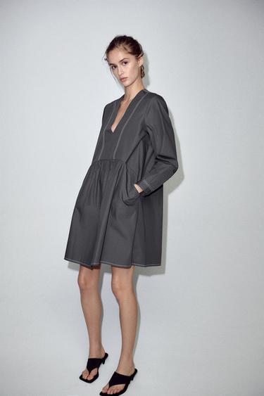 Women's Grey Dresses | Explore our New Arrivals | ZARA Lebanon