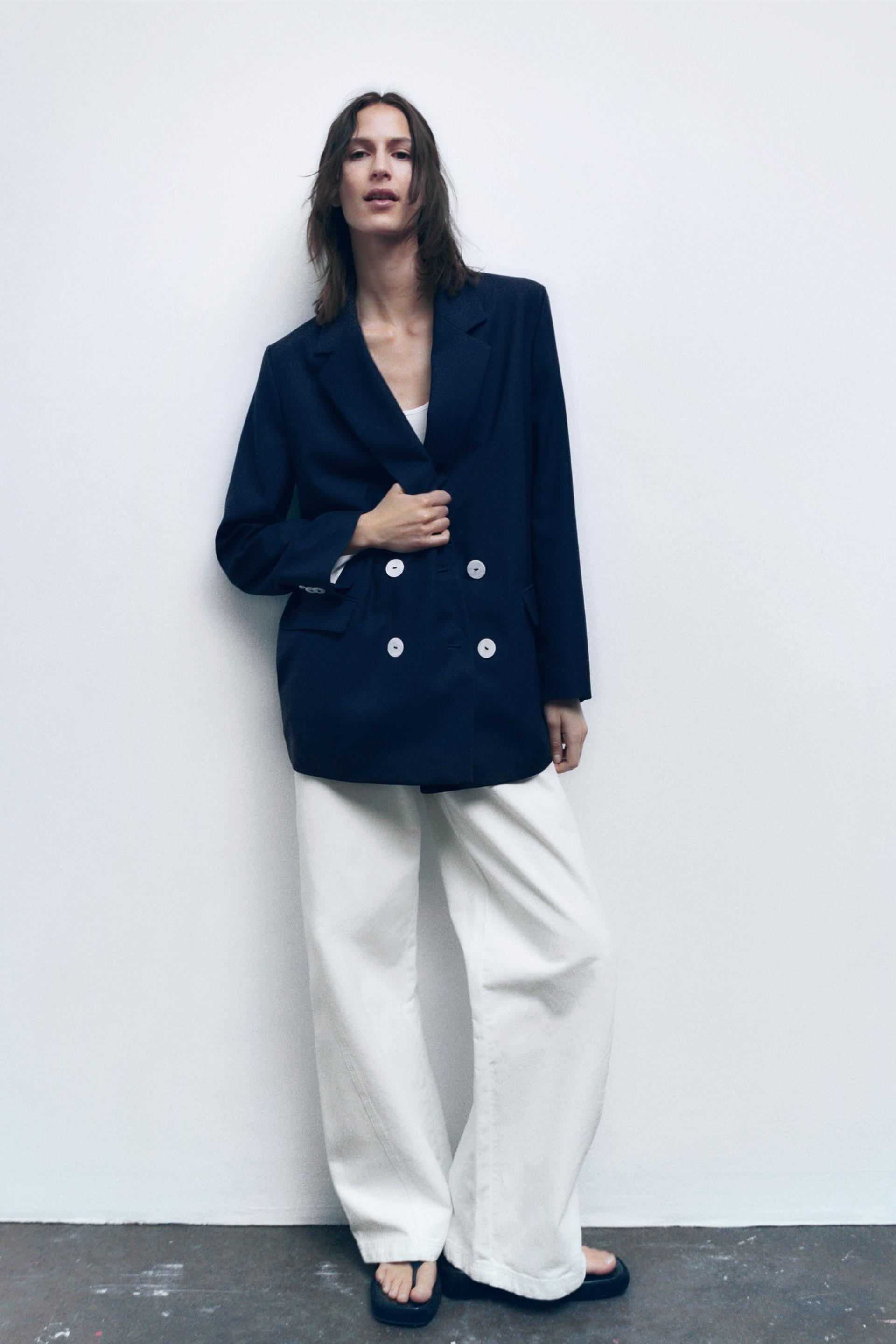 Introduce 65 Imagen Zara Blazer Femme Bleu Marine Vn