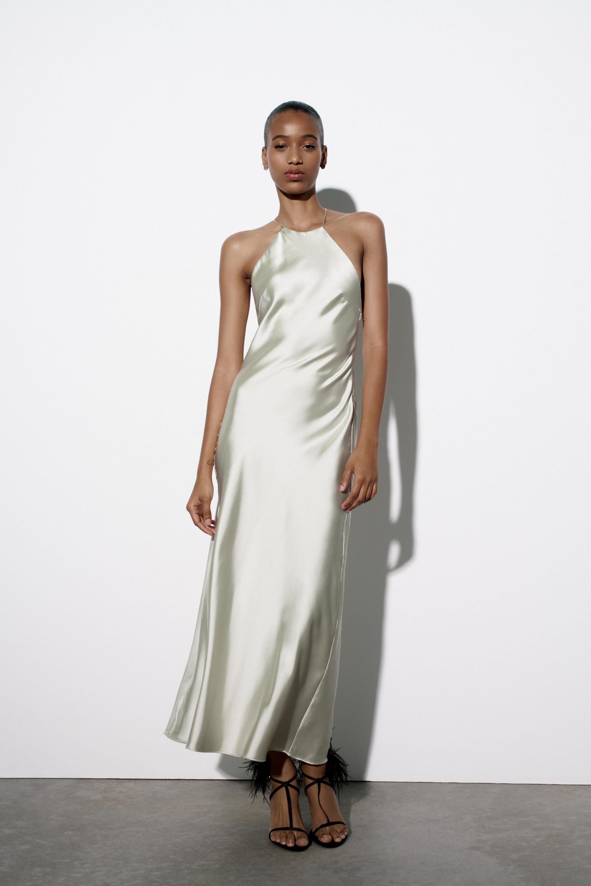 Zara SATIN SLIP DRESS | Mall of America®