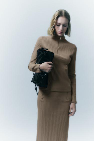 Women´s Ribbed Top | Explore our New Arrivals | ZARA India