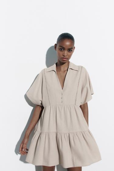 Women's Ruffle Dresses | Explore our New Arrivals | ZARA Iceland