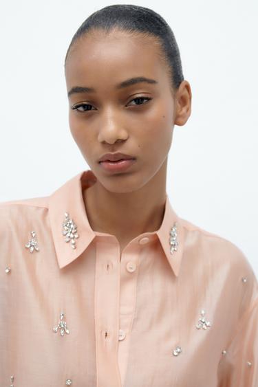 Women's Pink Shirts | Explore our New Arrivals | ZARA Lebanon