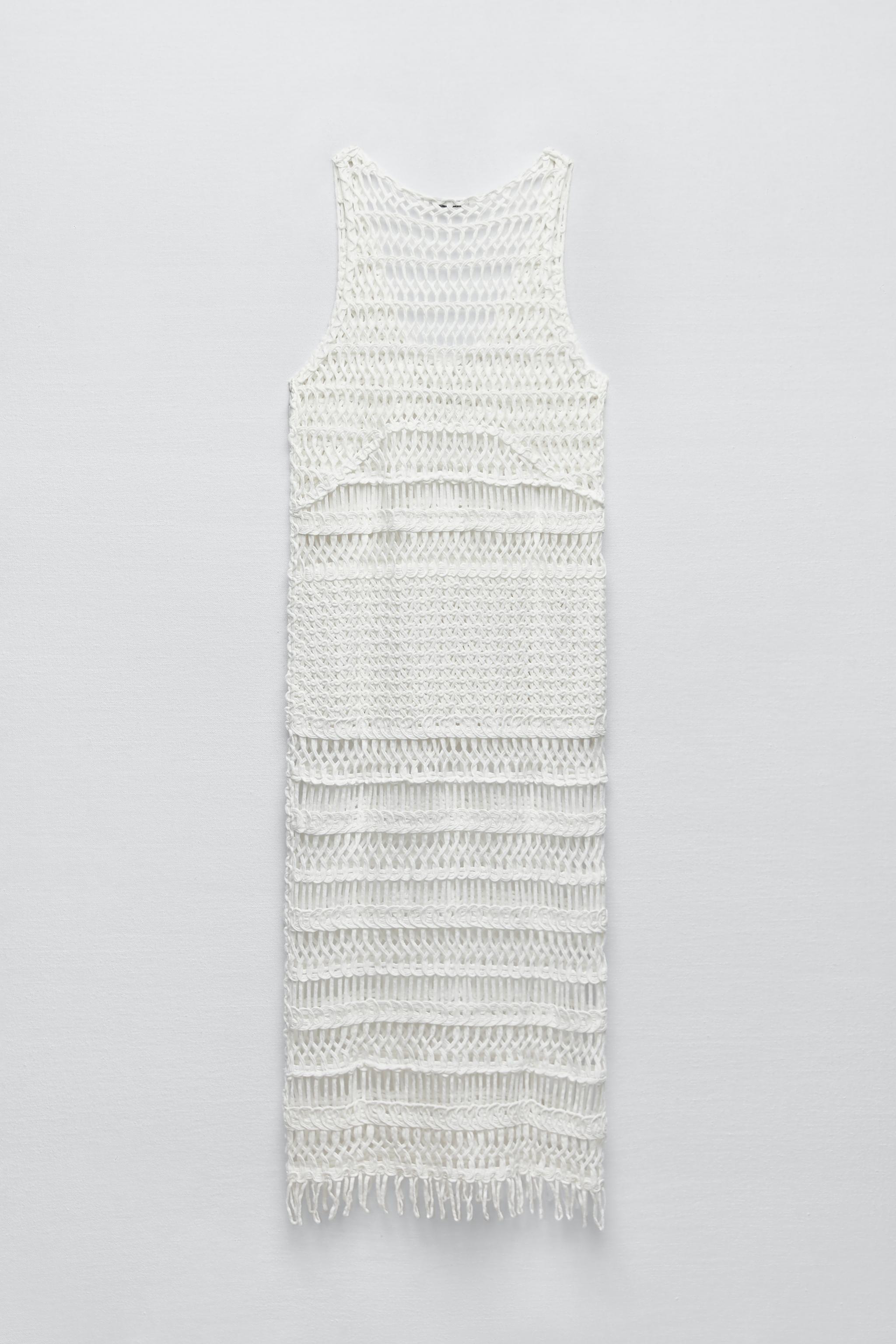 Zara Crochet Midi Dress Mall Of America®