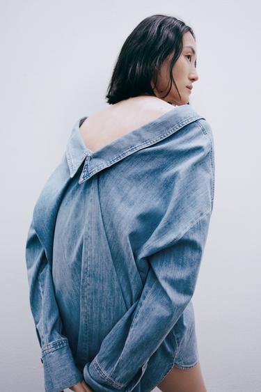 Women's Denim Shirts | Explore our New Arrivals | ZARA Lebanon