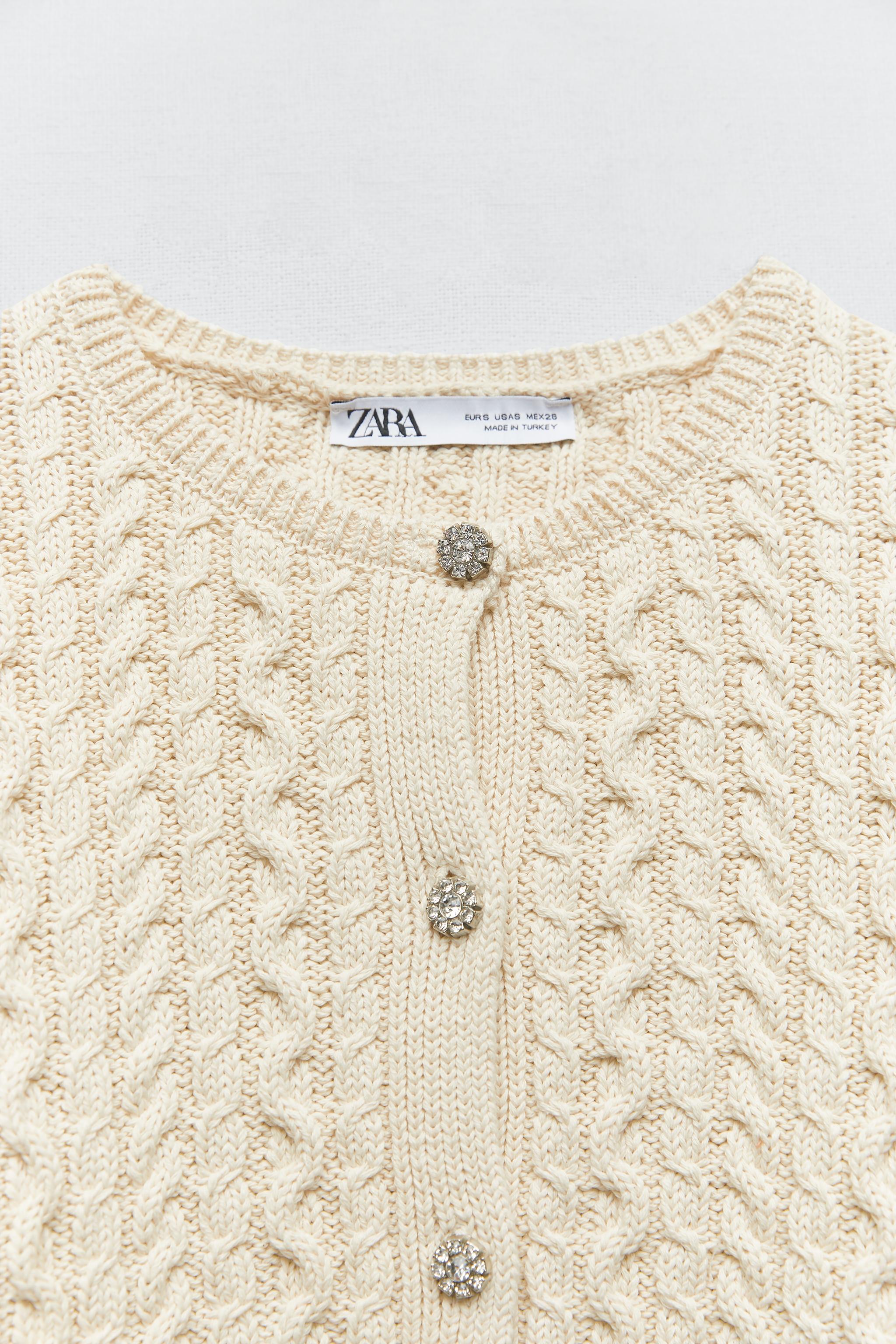 Zara Jewel Button Knit Cardigan Mall Of America®