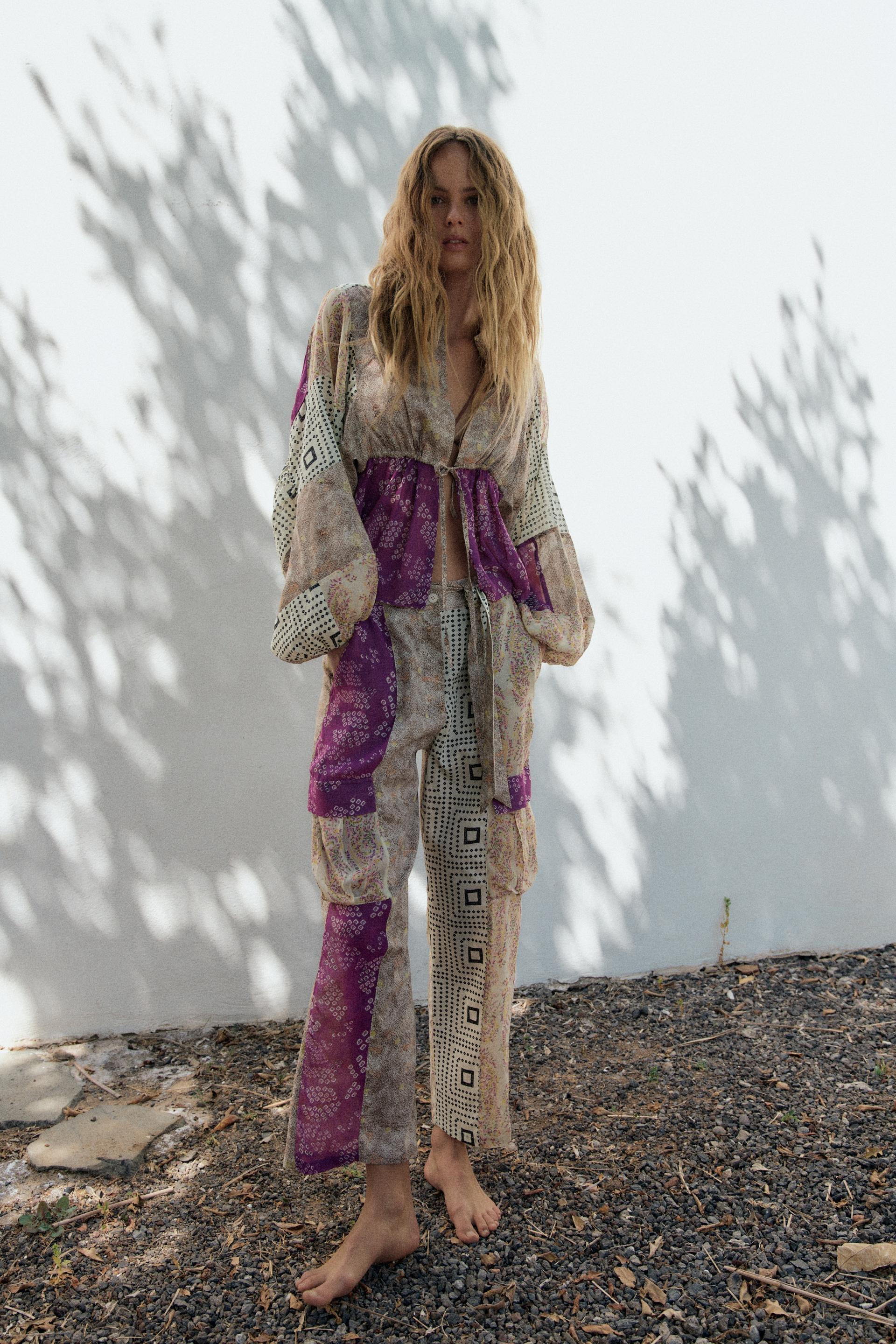 Blusa Patchwork Zara | atelier-yuwa.ciao.jp