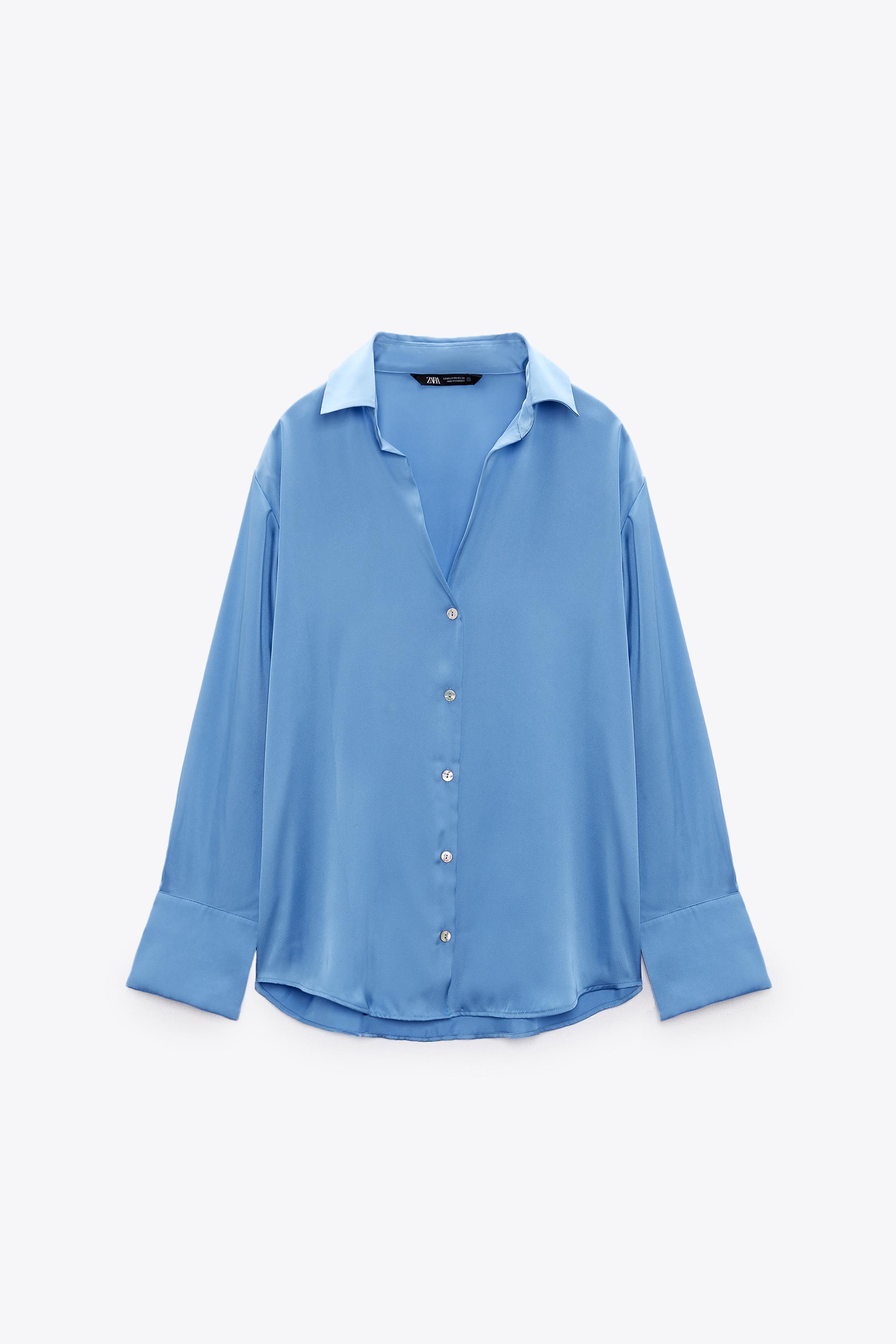 Zara Chemise Satin Atelier Yuwaciaojp