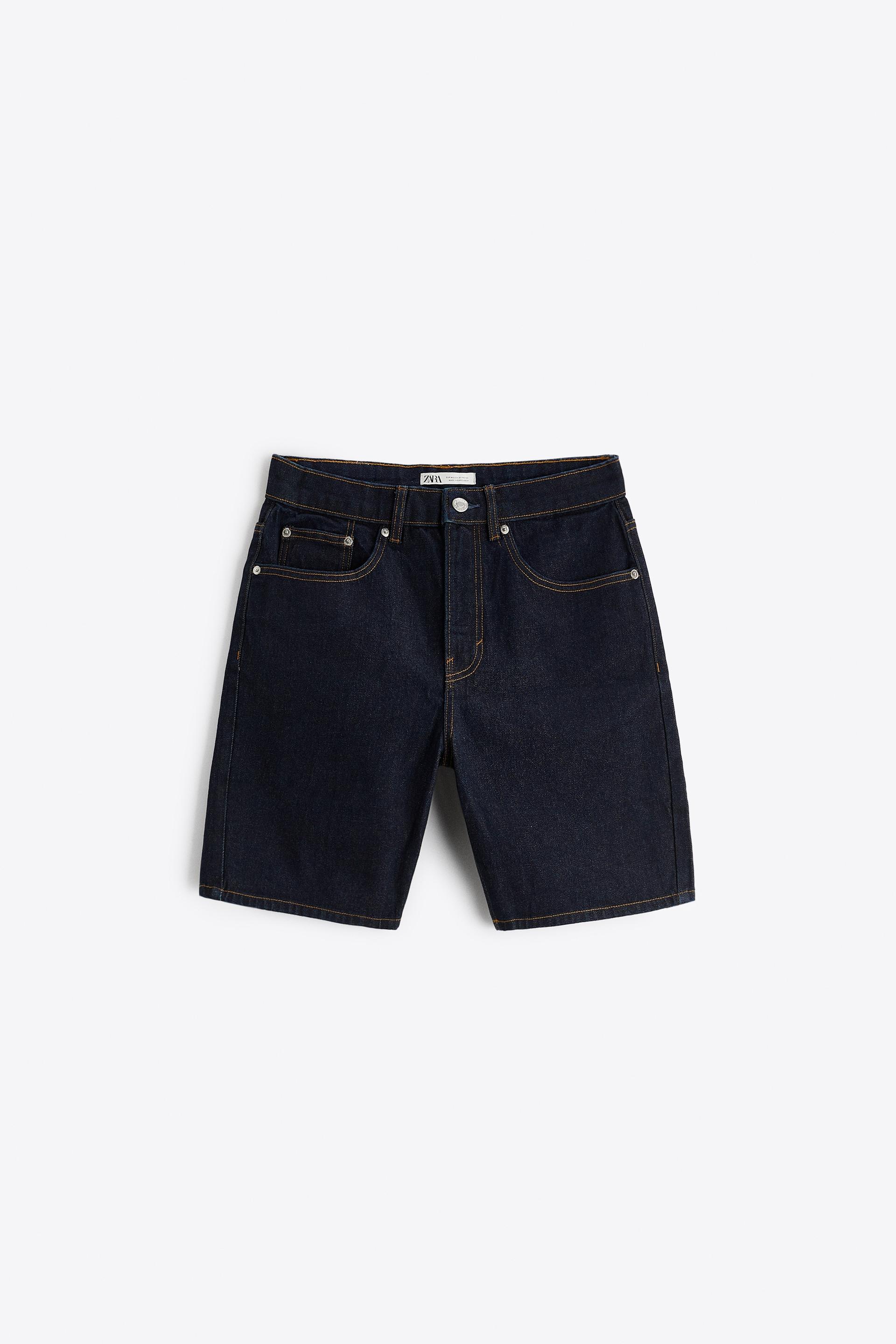 BASIC DENIM BERMUDA SHORTS Blue ZARA Angola | atelier-yuwa.ciao.jp