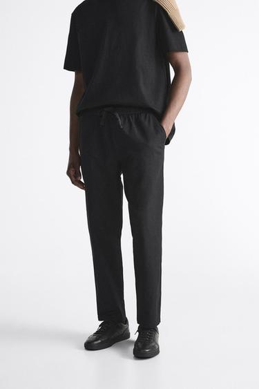 Men's Linen Trousers | Explore our New Arrivals | ZARA India