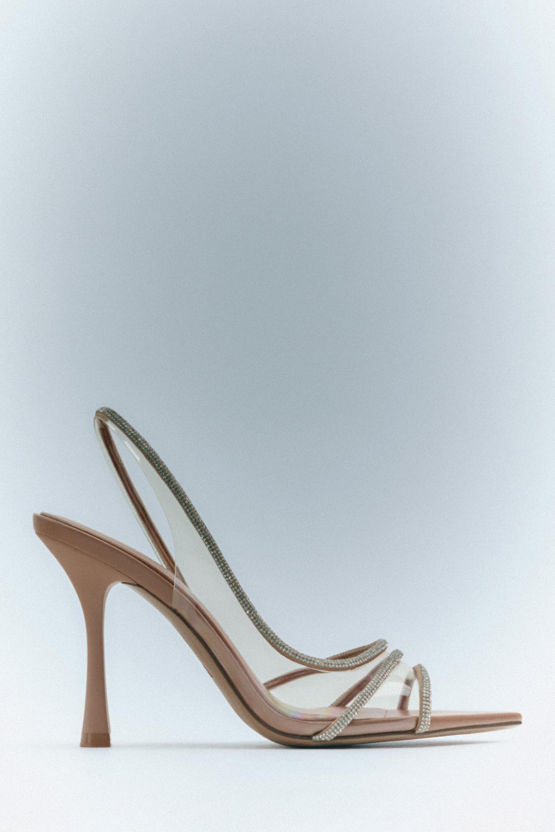 Zara Transparent Heels