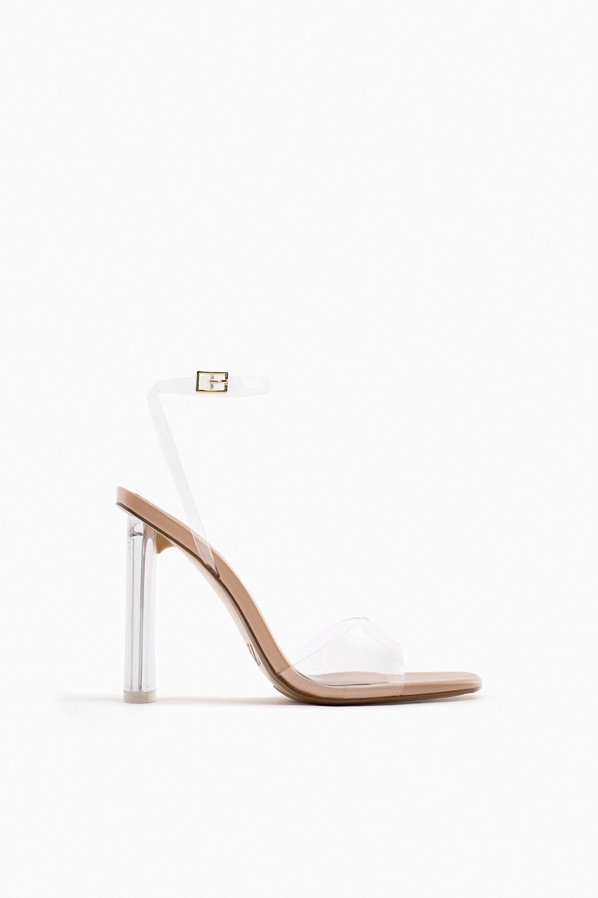 Zara Transparent Heels