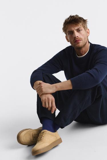Split Suede Shoes Man | ZARA Australia