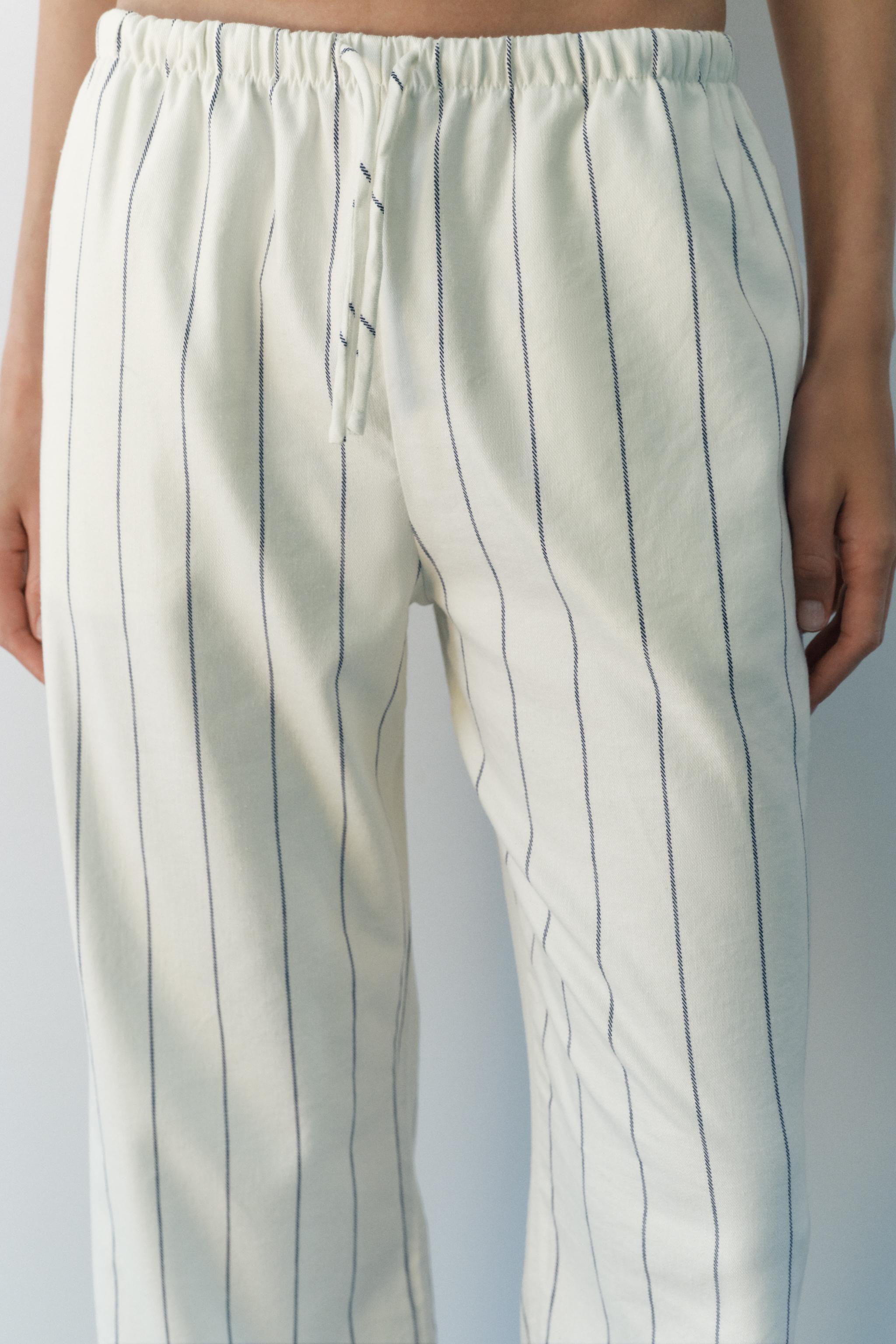 Zara STRIPED RUSTIC PANTS | Mall of America®