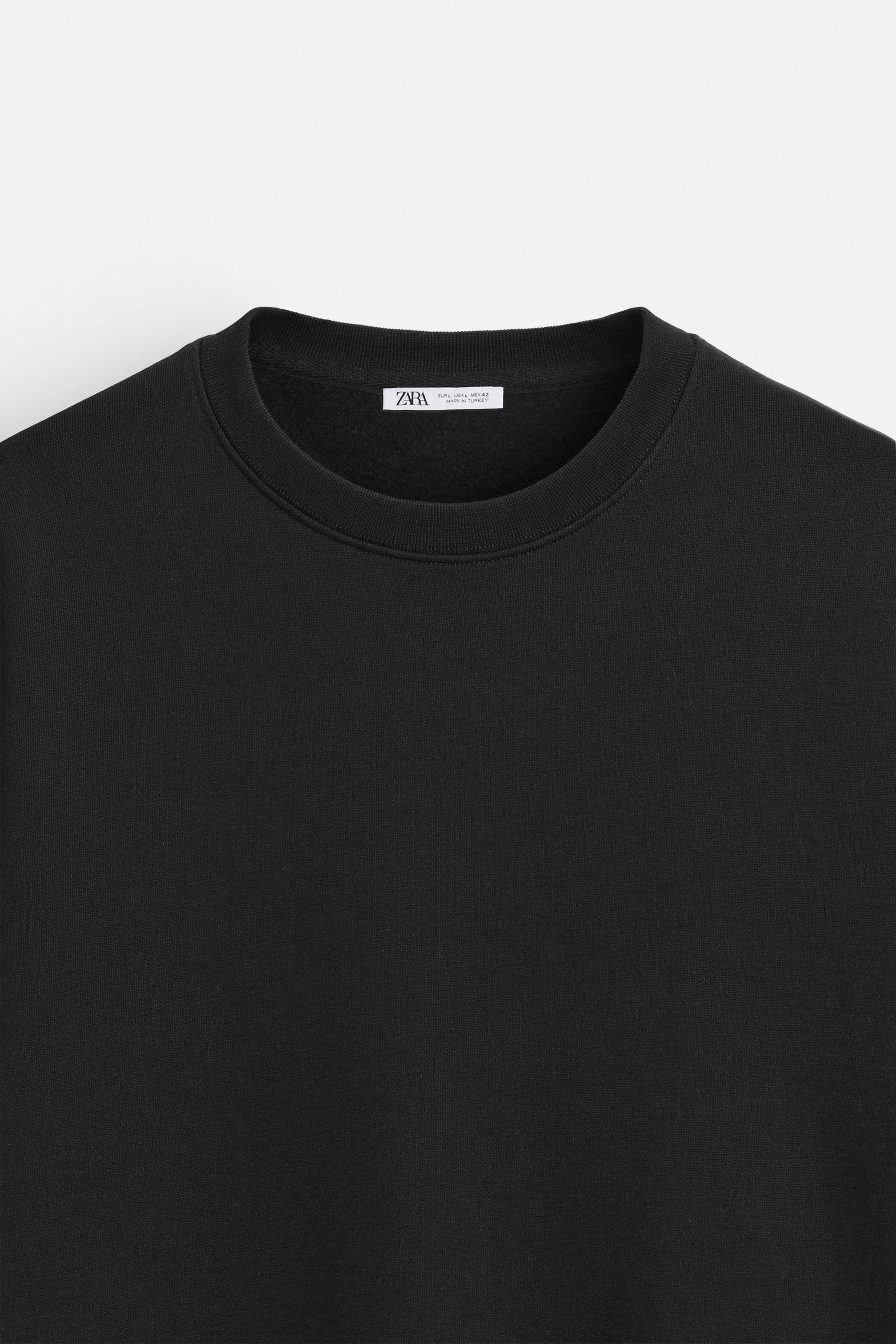 Zara CREW NECK SWEATSHIRT | Yorkdale Mall Zara CREW NECK SWEATSHIRT | Yorkdale Mall