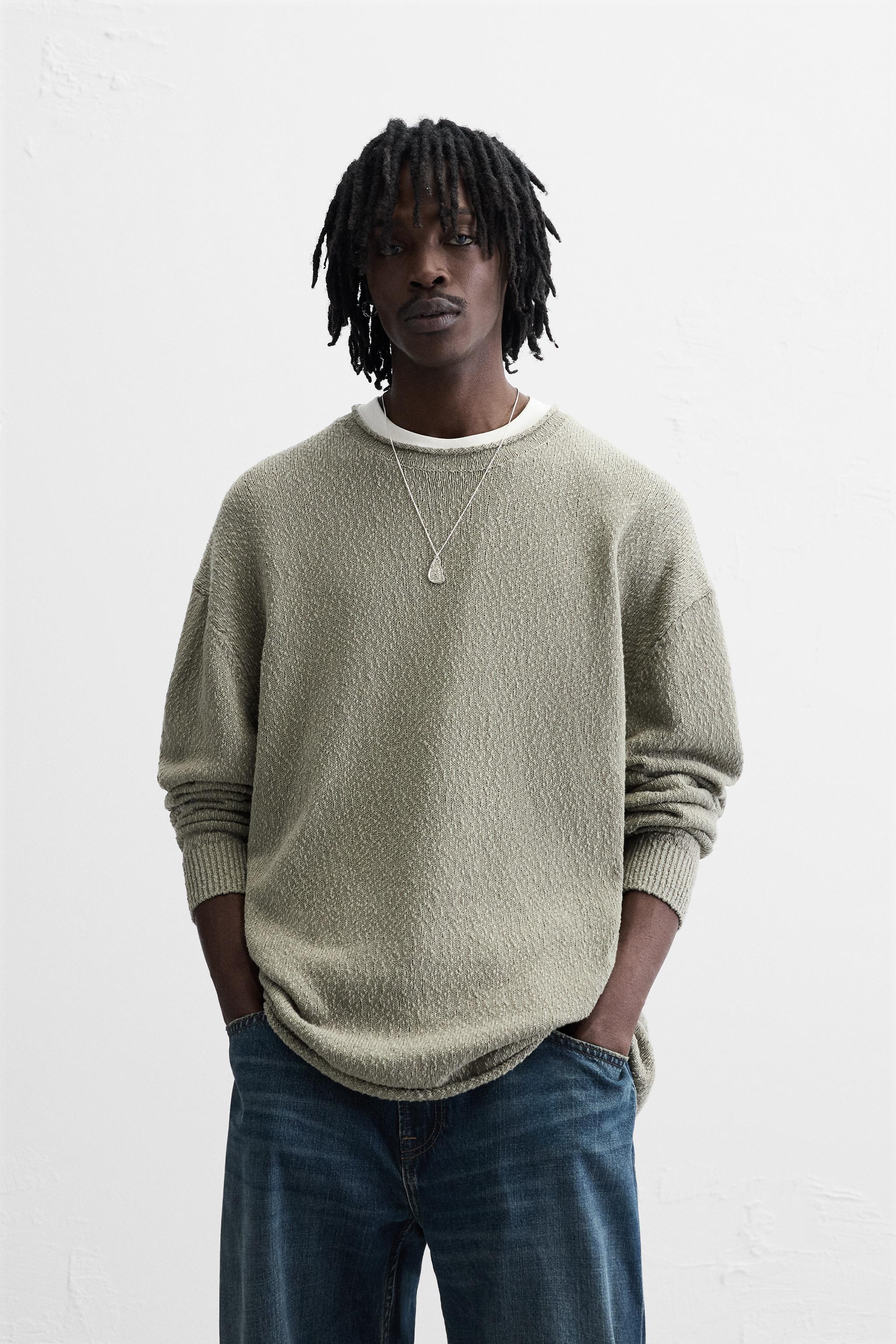 Zara TEXTURED KNIT SWEATER | Yorkdale Mall Zara TEXTURED KNIT SWEATER | Yorkdale Mall