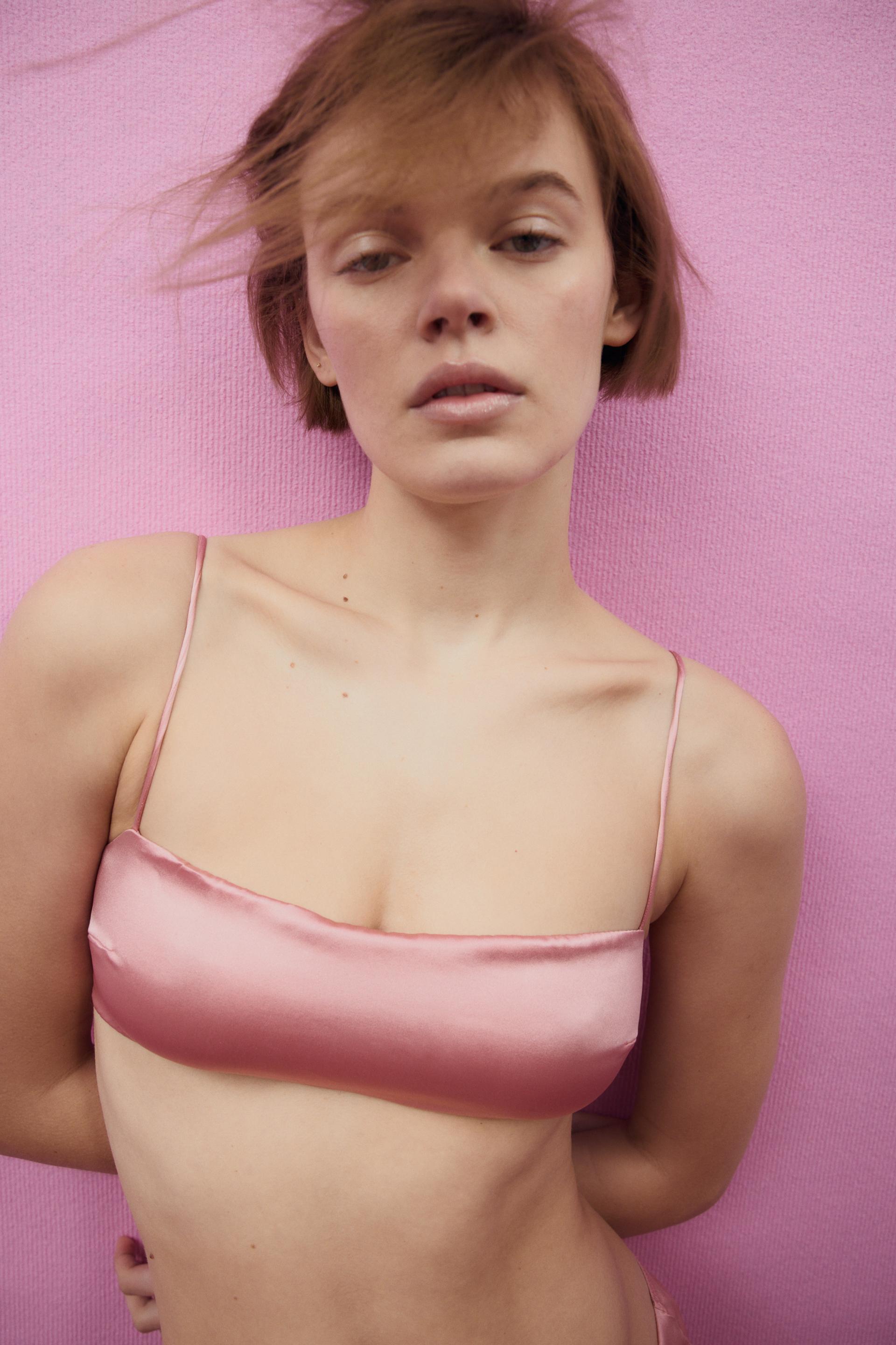SILKKISET BANDEAU RINTALIIVIT Pink ZARA Suomi Finland SILKKISET BANDEAU RINTALIIVIT Pink ZARA Suomi Finland