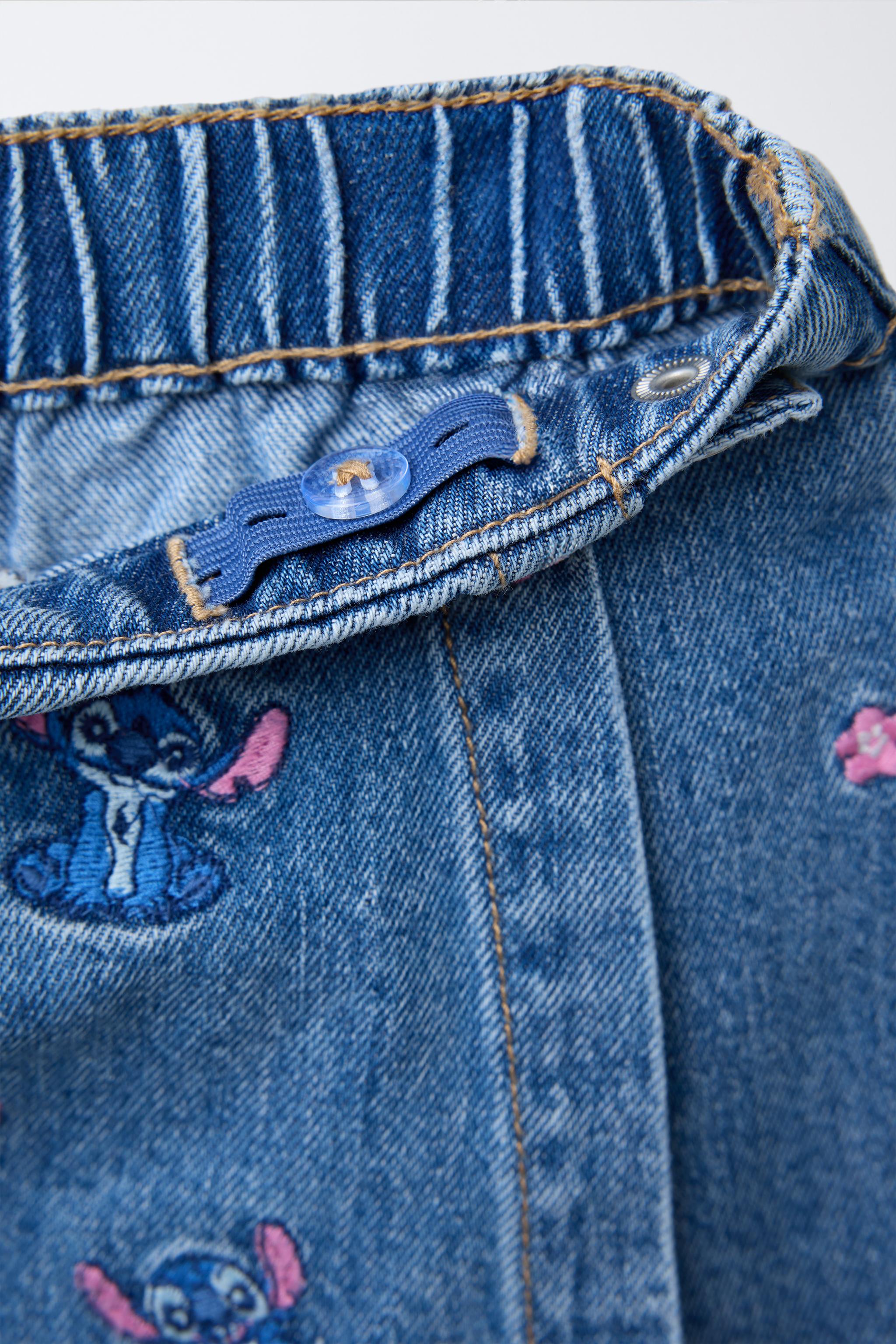 Zara Lilo & Stitch © Disney Denim Skort International Shipping